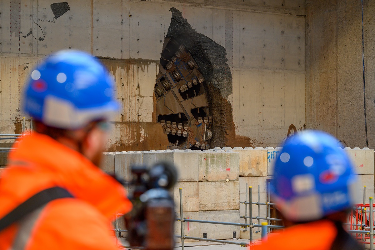 HS2 Celebrates First Birmingham Tunnel Breakthrough | Rail Industry ...