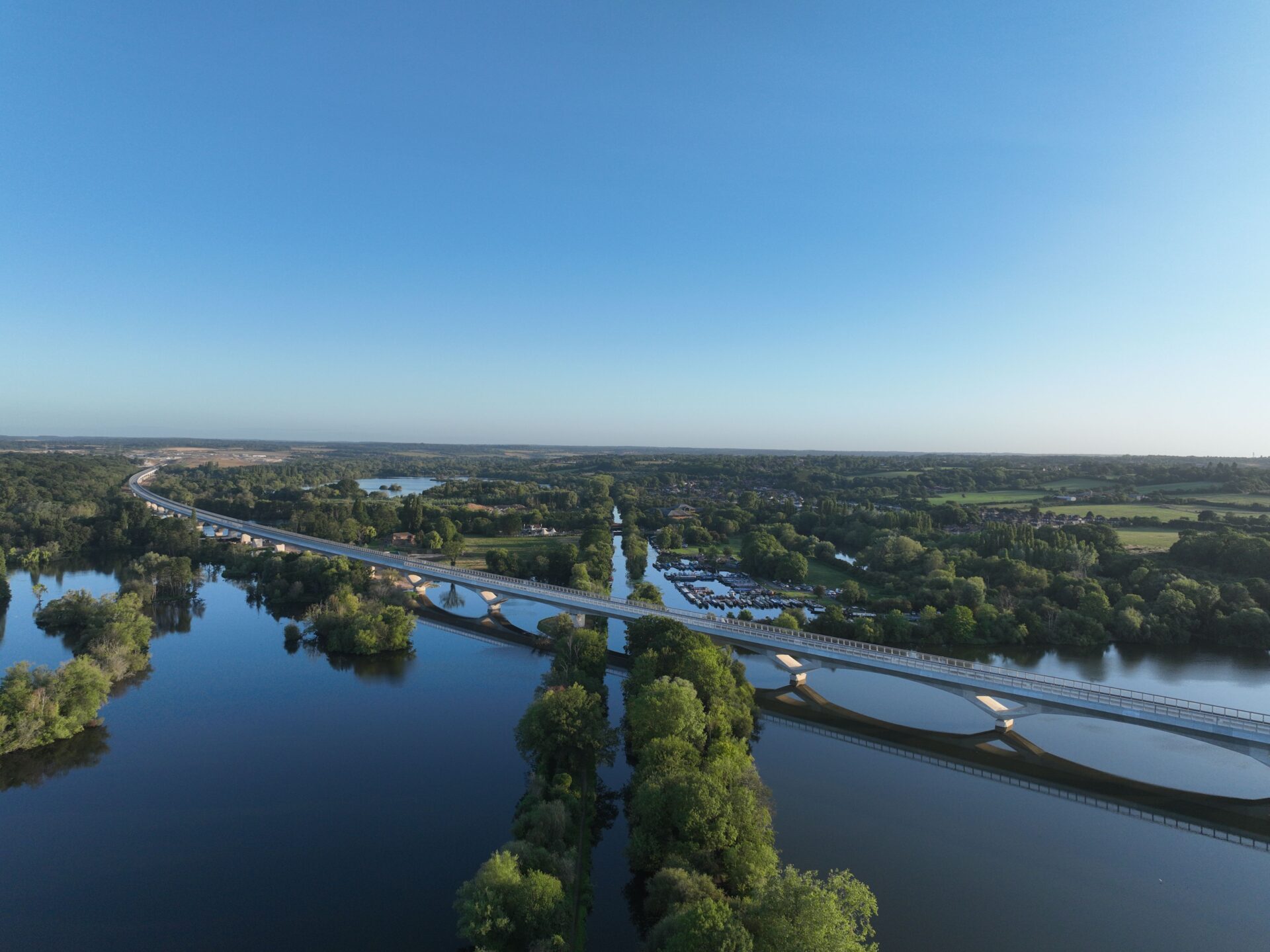 Construction Completed on UK’s Longest Rail Bridge | Rail Industry ...