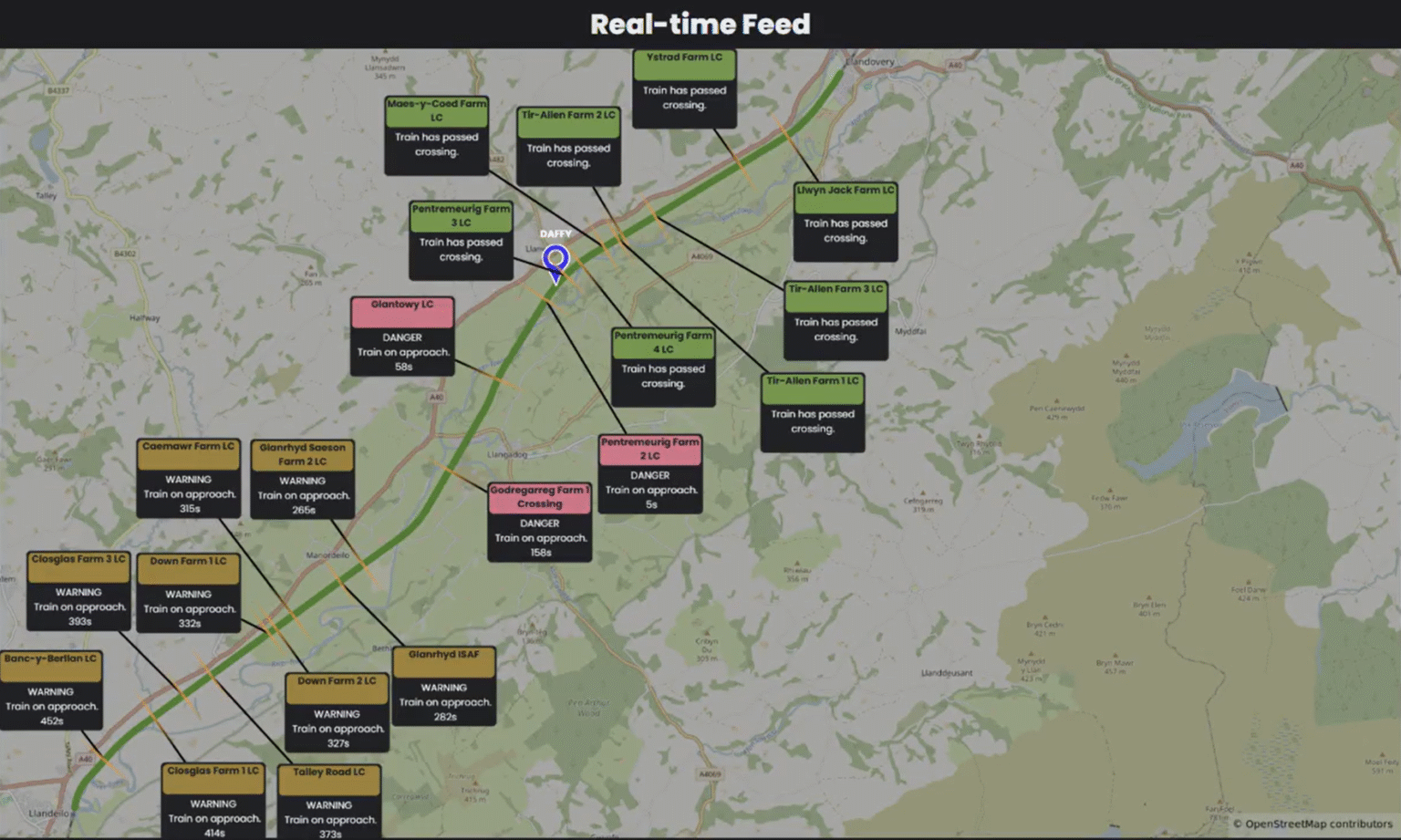 UK-first trial proves real-time train location technology can improve ...